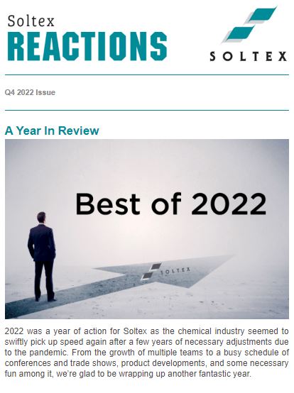 Soltex's New Supply Chain Partners, Soltex's Lubricant Additives ...